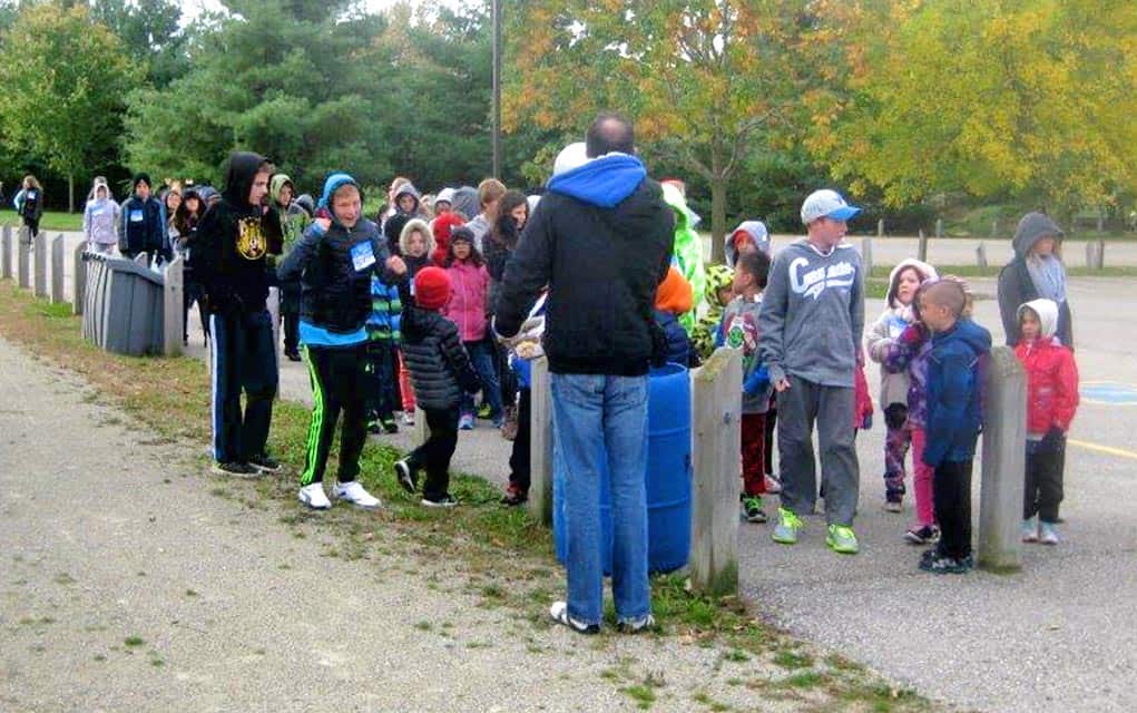 Terry Fox Walk at St. Boniface School