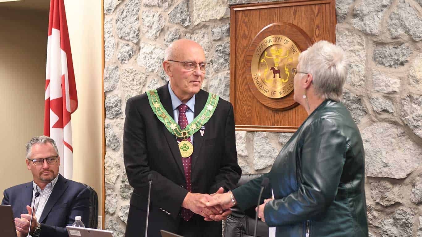 Woolwich and Wellesley swear in new councils