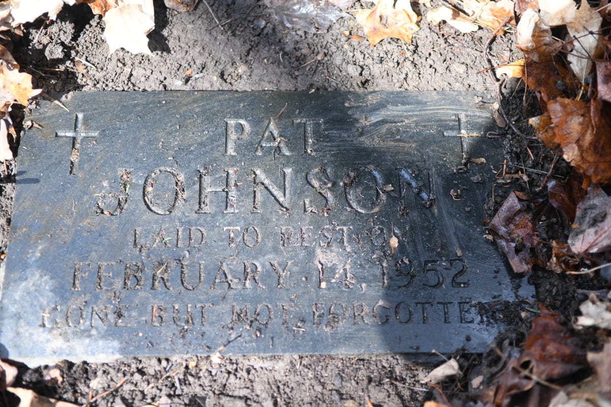 Pat Johnson’s life has more questions than answers