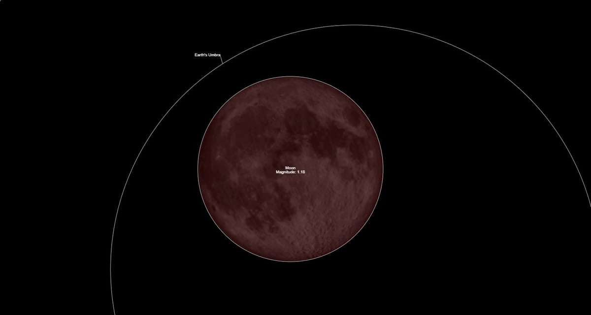 Full lunar eclipse – a blood moon – on display Thursday night