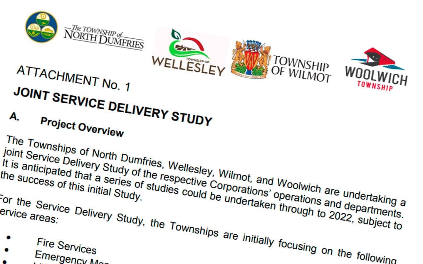 Woolwich signs on to plan that will see rural townships collaborate