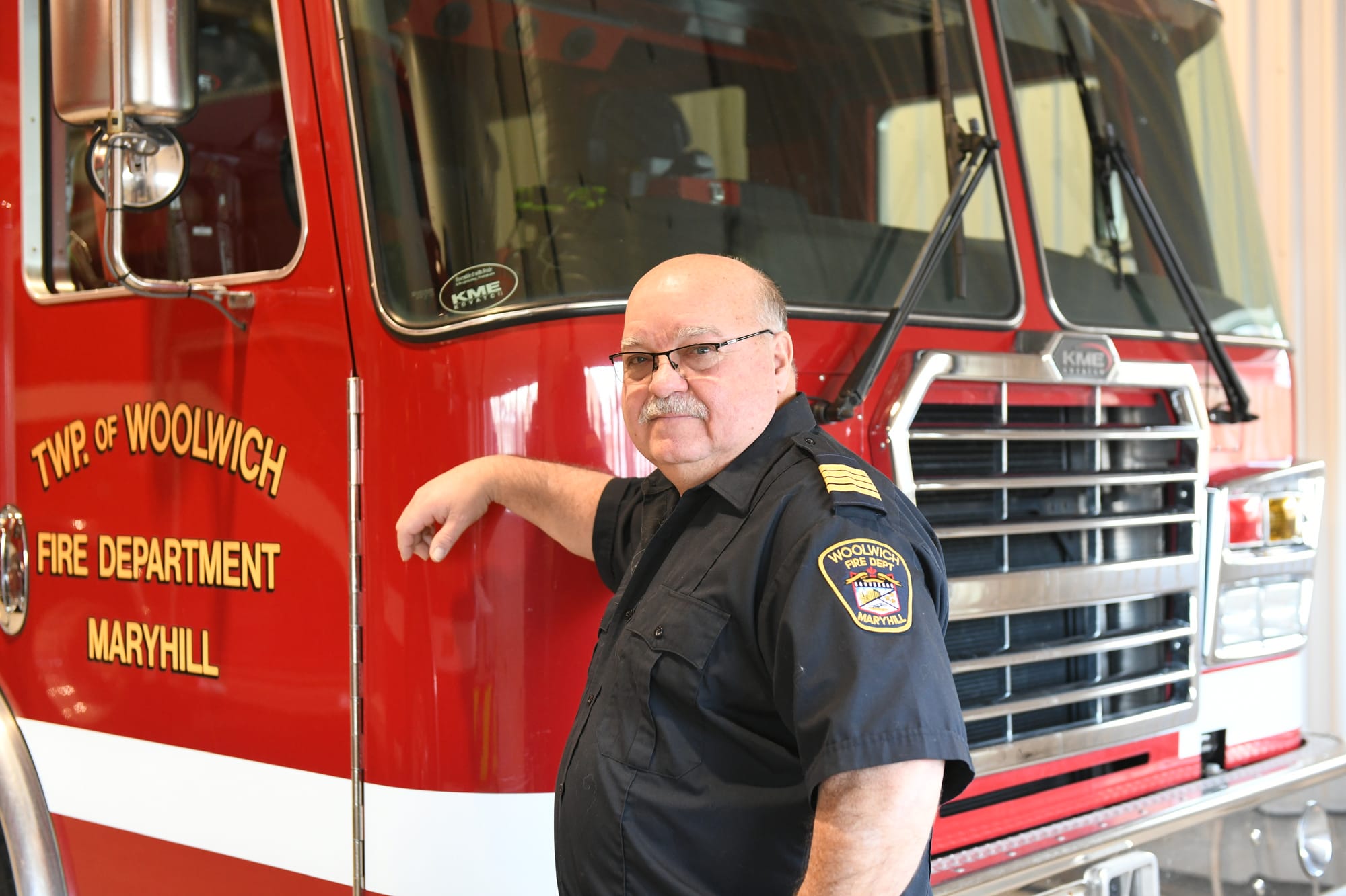 Firefighting is in Tom May’s blood