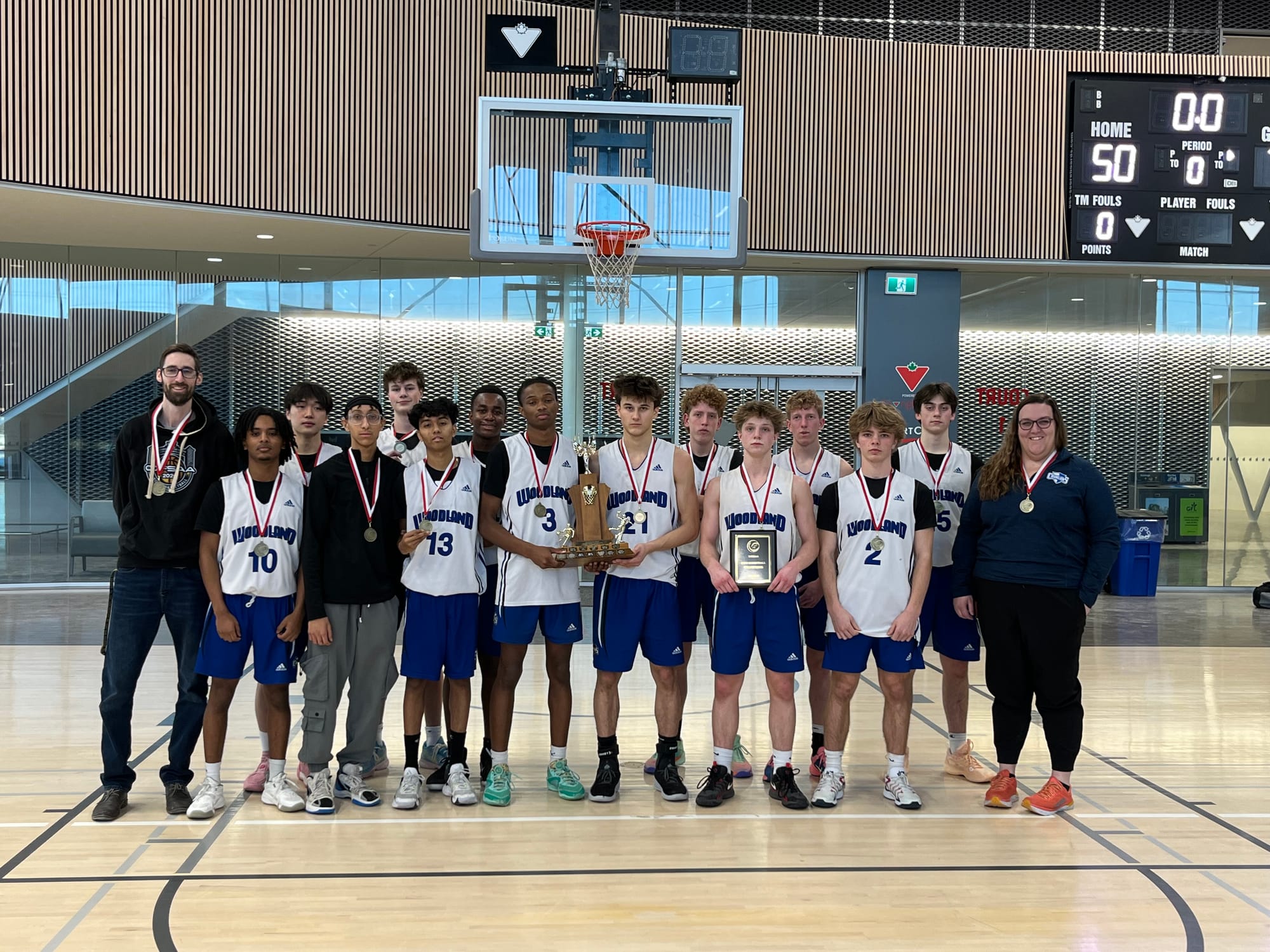 Woodland boys capture another OCSSAA basketball championship