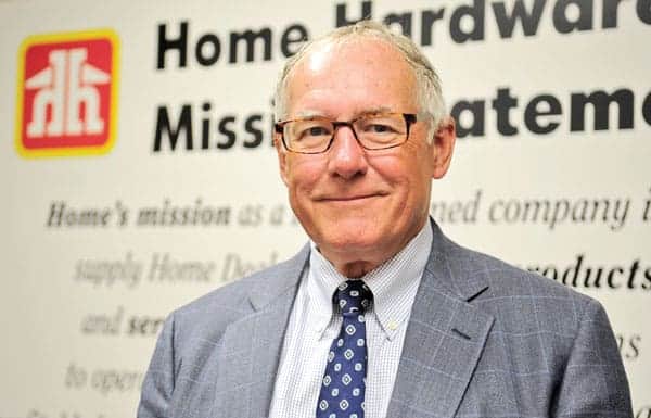 Already at Home in his new job